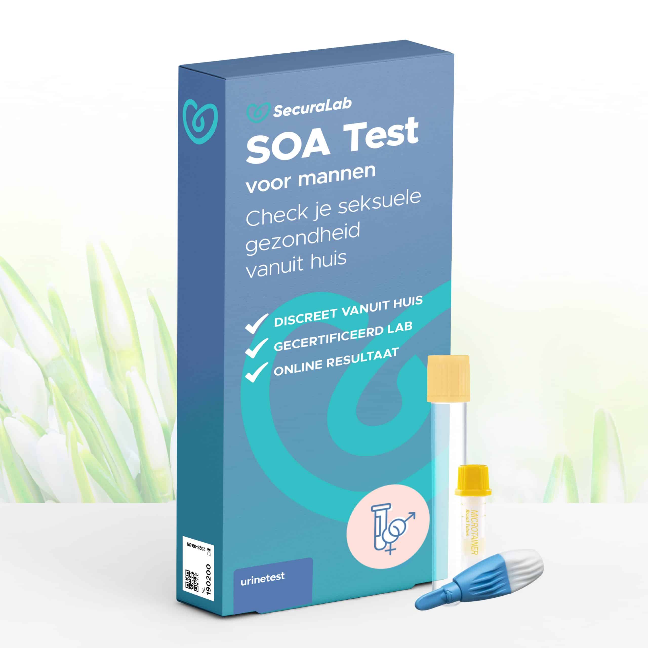 SOA Test Man | Test jezelf thuis | 100% anoniem en snel